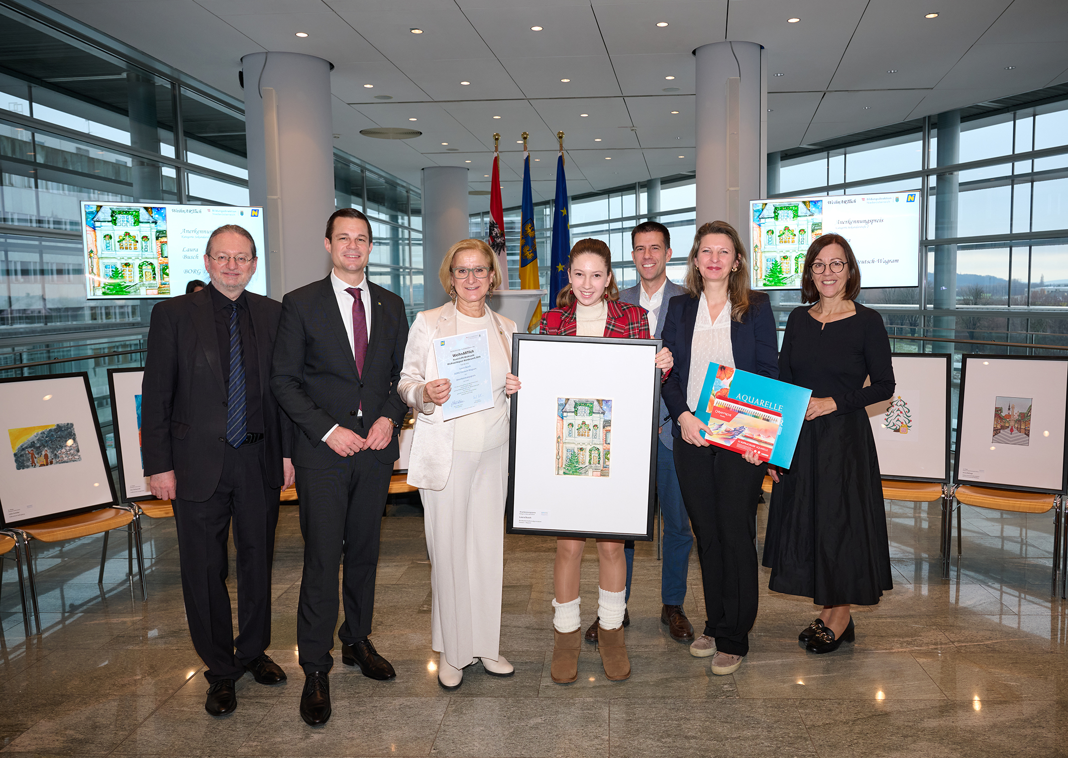 Laura Busch hat einen Anerkennungspreis erhalten – BORG Deutsch-Wagram